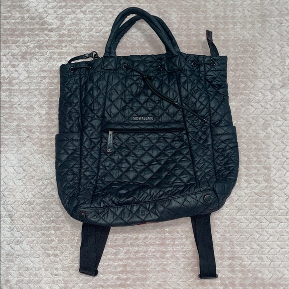 MZ Wallace | Bags | Mz Wallace Black Quilted Backpack | Poshmark